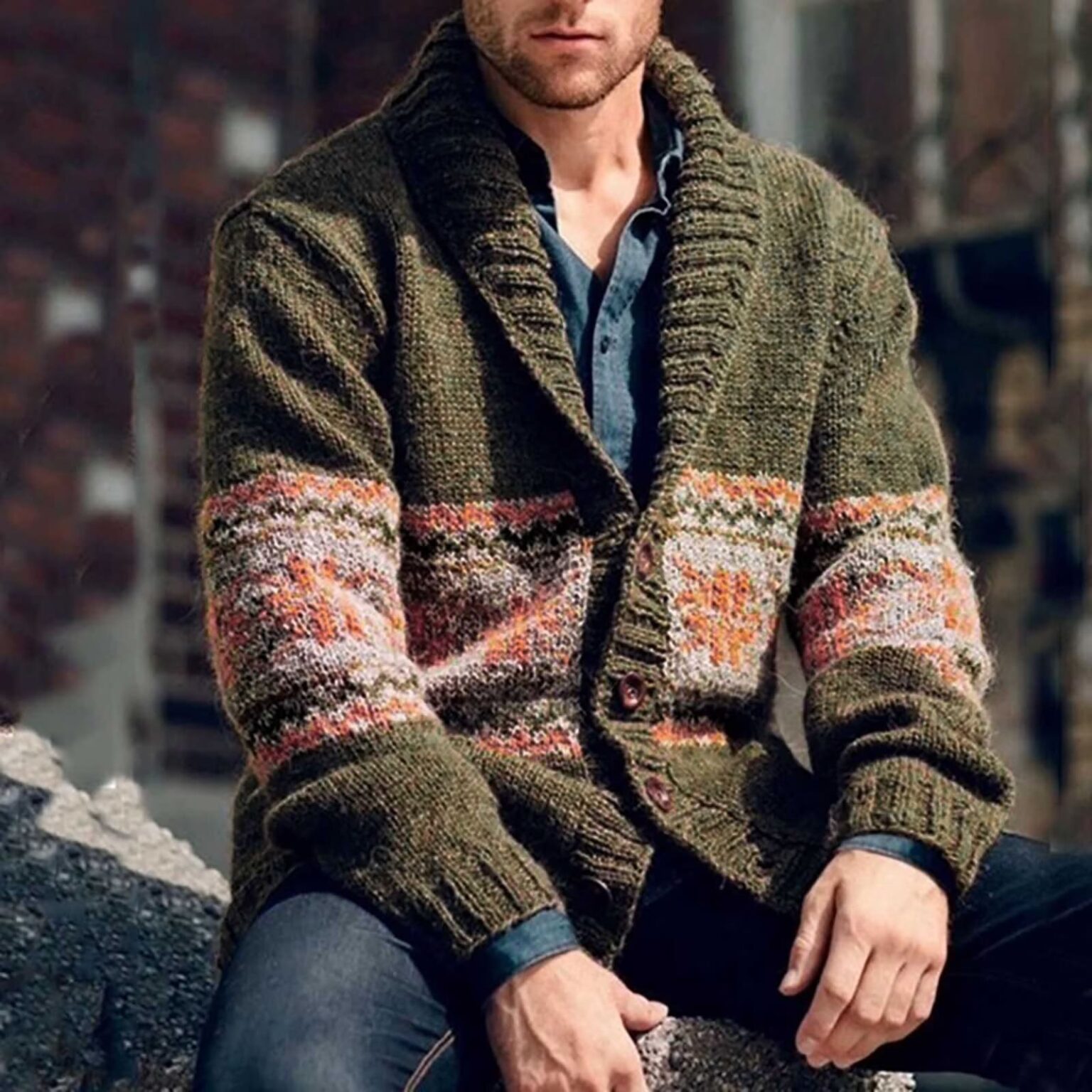 This Is Why a Men’s Cardigans Beats a Hoodie Almost Every Time - Deepu ...